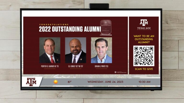 Discover dynamic and captivating donor walls - Signage ONE