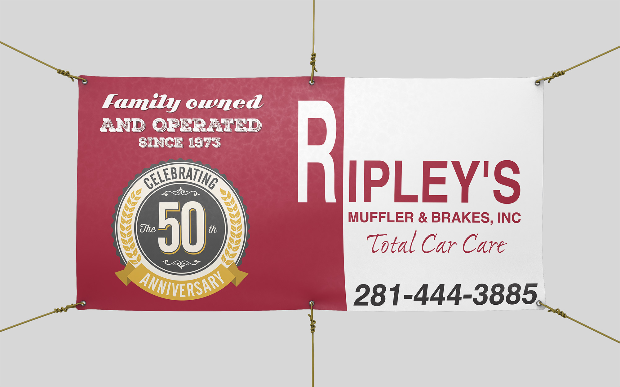 Banners that Boost Your Business - Celebrating 50 Years - Signage ONE